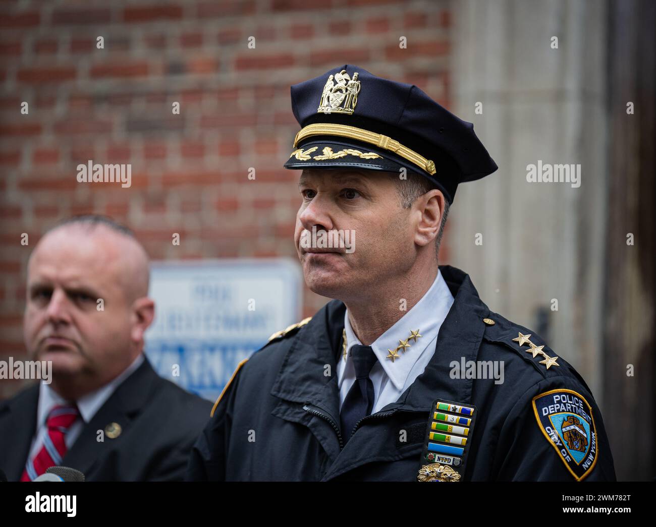 Bronx, USA. 23rd Feb, 2024. New York City Police Department Chief of ...