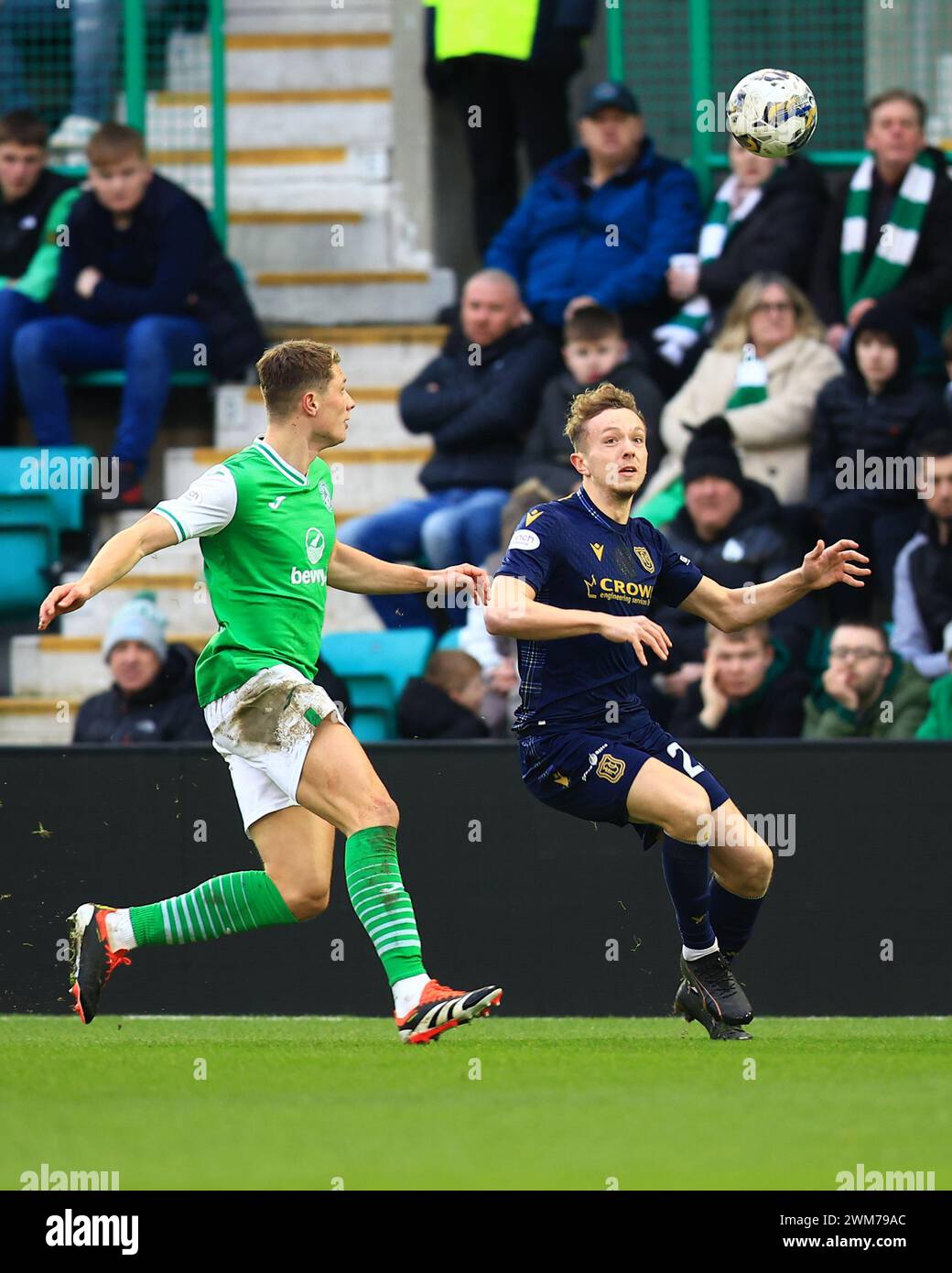 24th February 2024; Easter Road, Edinburgh, Scotland: Scottish ...