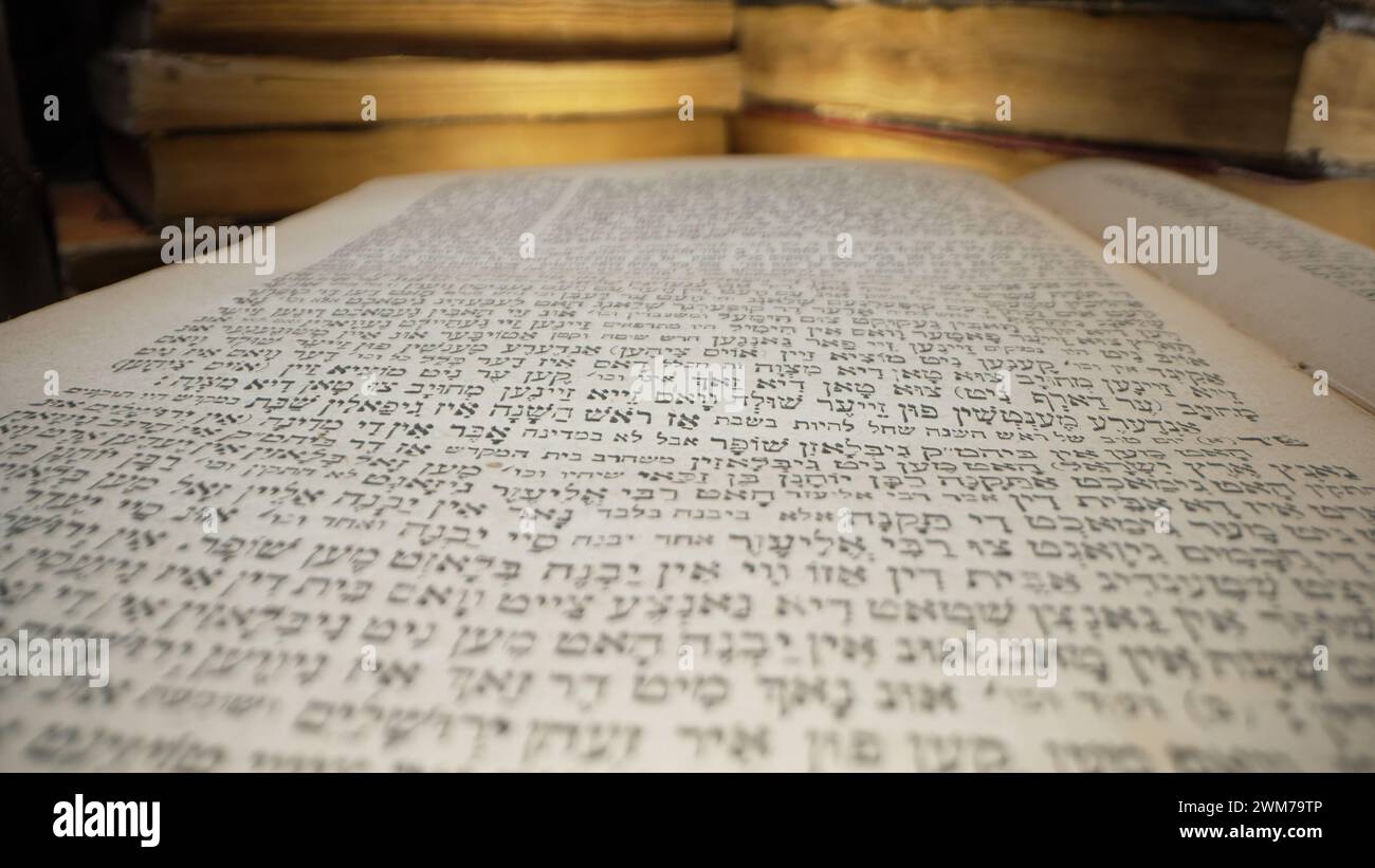 Hebrew Bible. Exploring sacred jewish heritage scriptures.Revered texts ...