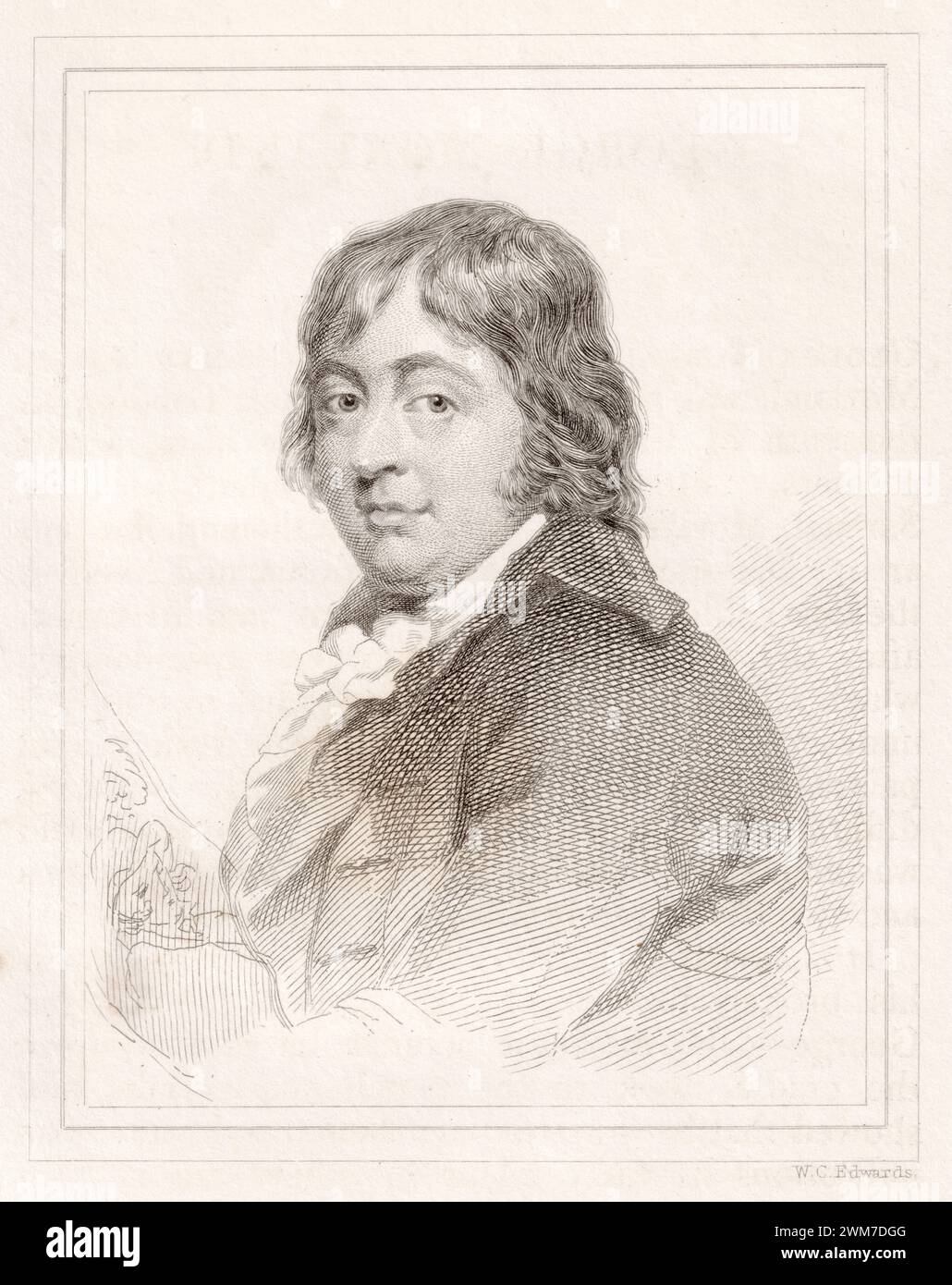 George Morland (1763 – 1804) - an English painter. Engraving by W. C ...