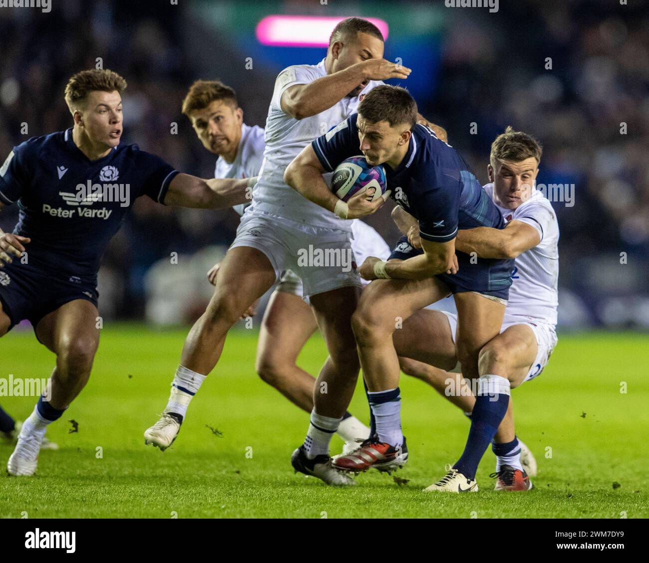 Edinburgh, UK. 24th February 2024; Murrayfield Stadium, Edinburgh ...