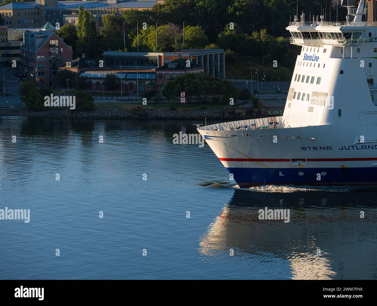 Gothenburg, Sweden - september 01 2022: Stena Line ferry on its way to ...