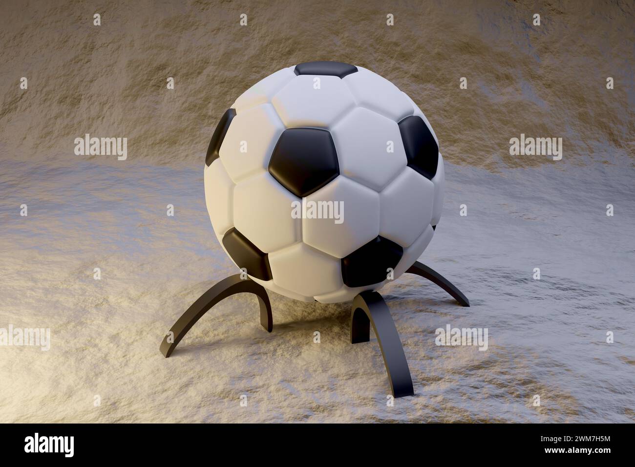 Soccer ball in snowy environment hi-res stock photography and images ...