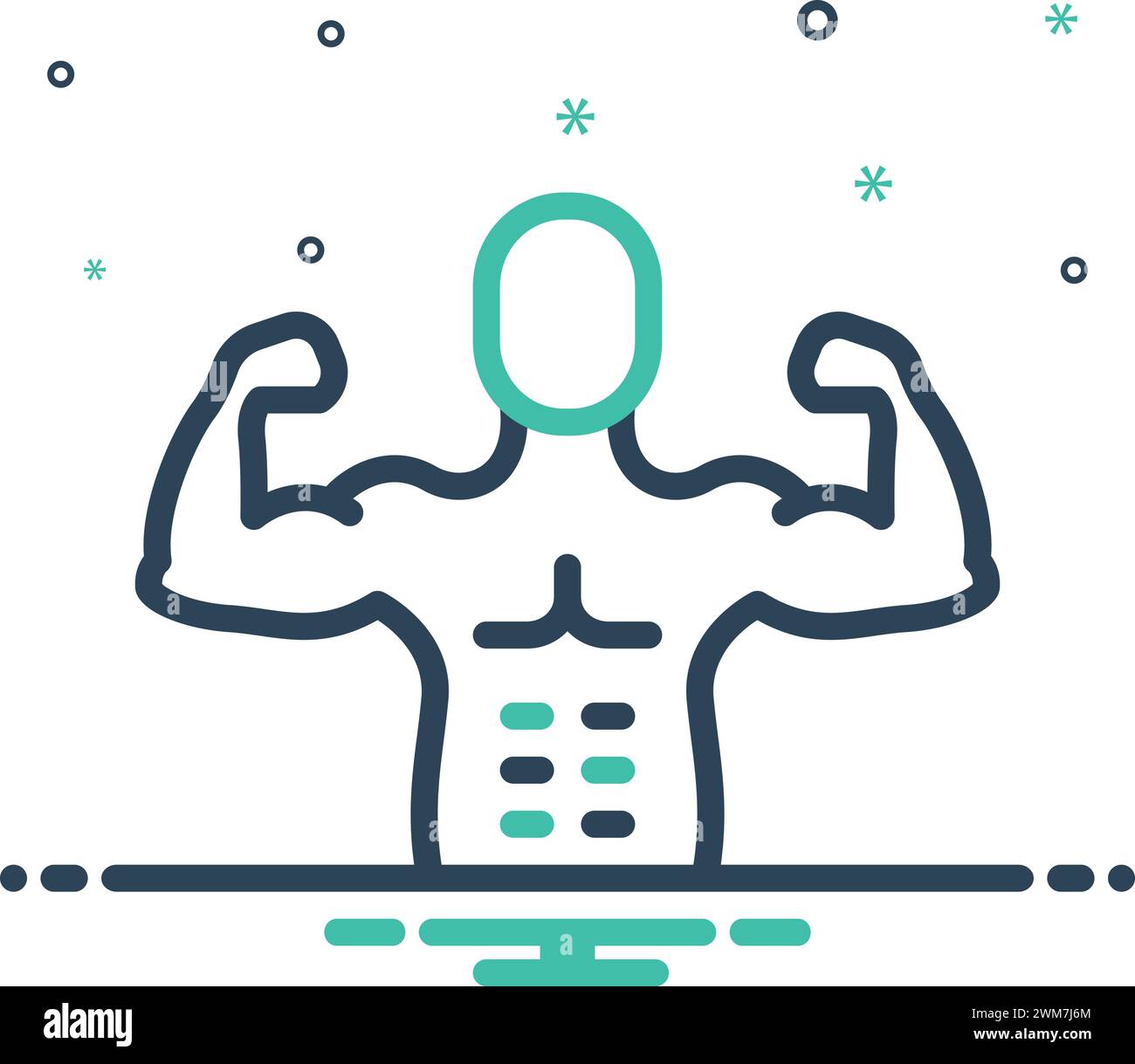 Icon for tough,strong Stock Vector Image & Art - Alamy