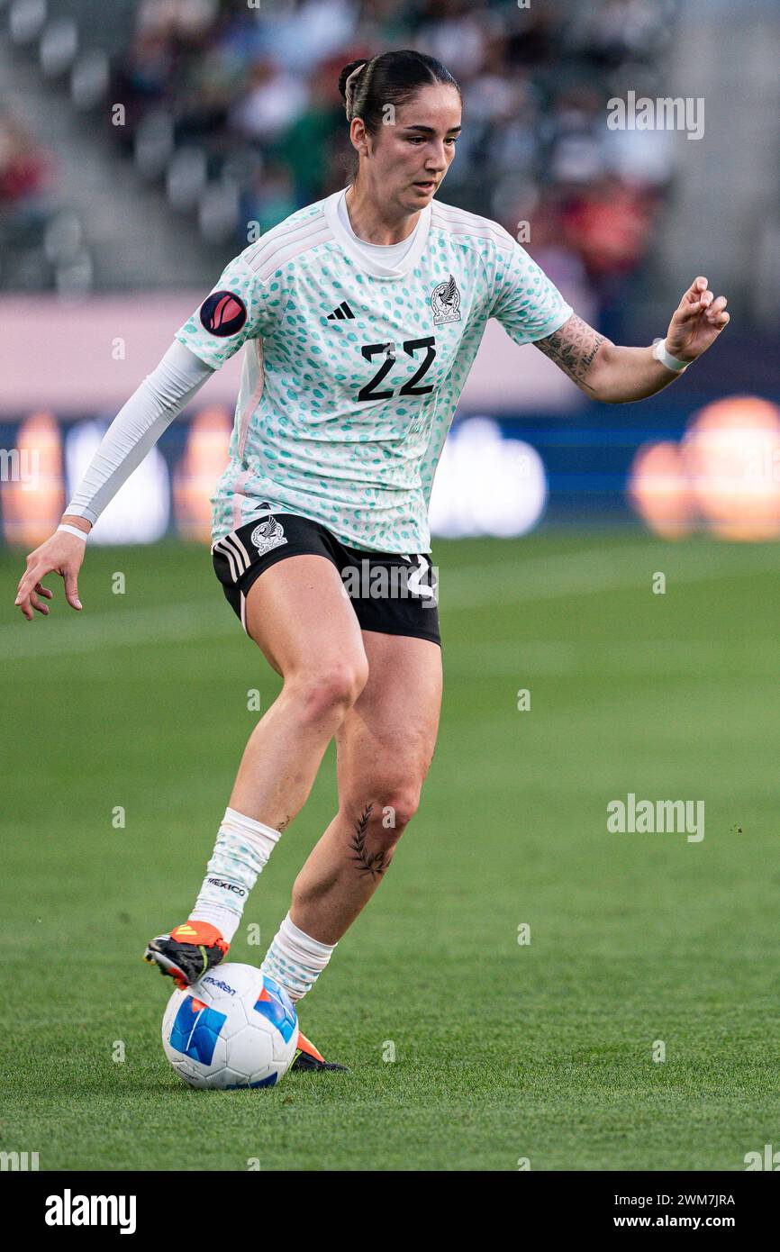 Mexico forward Diana Ordóñez (22) during the Concacaf W Gold Cup Group ...