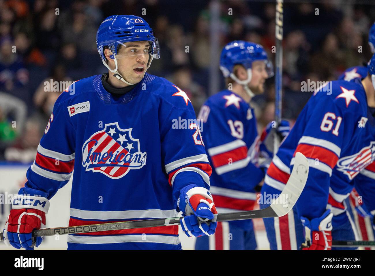 February 21st, 2024: Rochester Americans forward Mason Jobst (26 ...