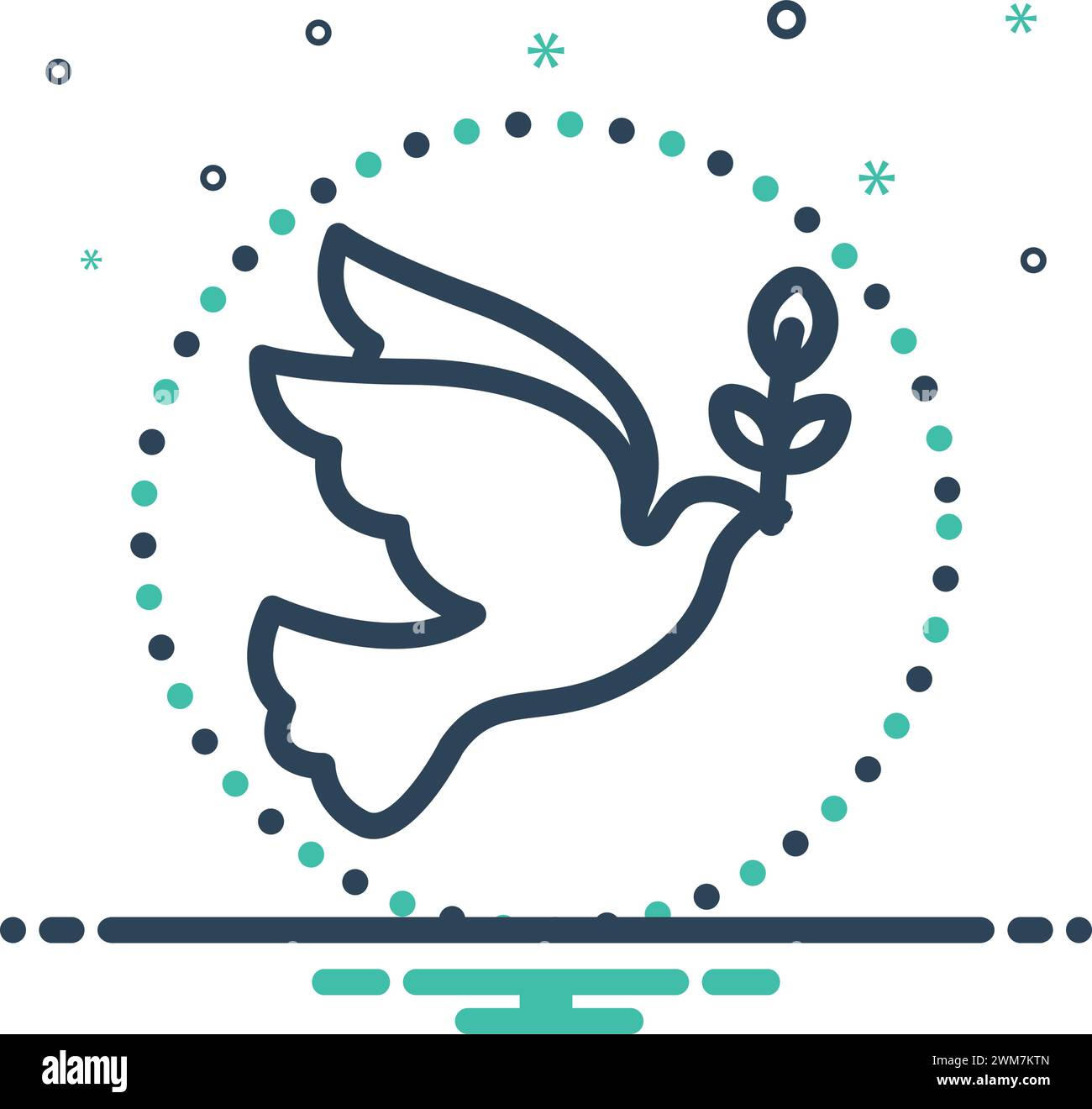 Peace pigeon hi-res stock photography and images - Alamy