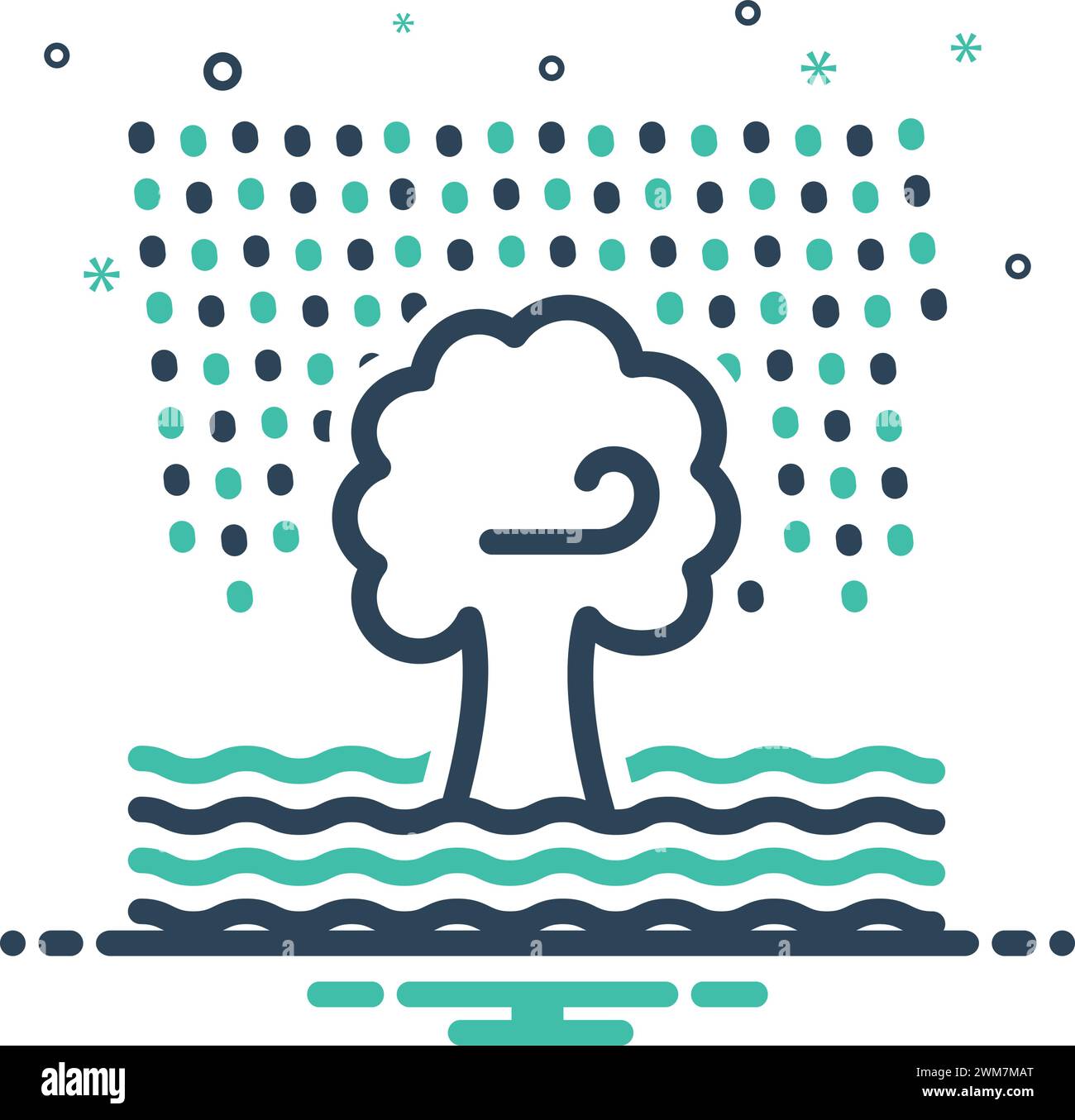 Still tree Stock Vector Images - Alamy