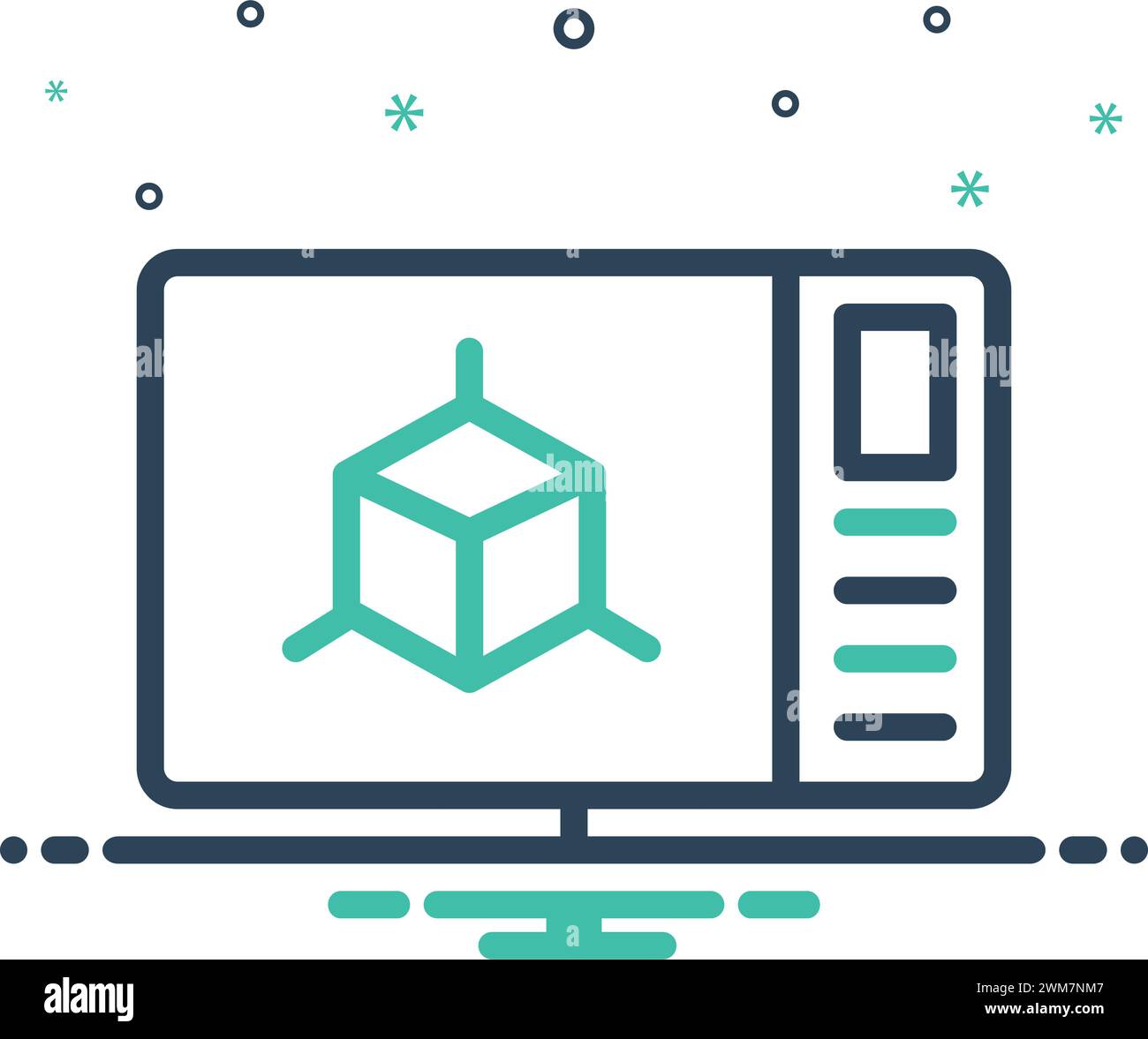 Simulations vector vectors hi-res stock photography and images - Alamy