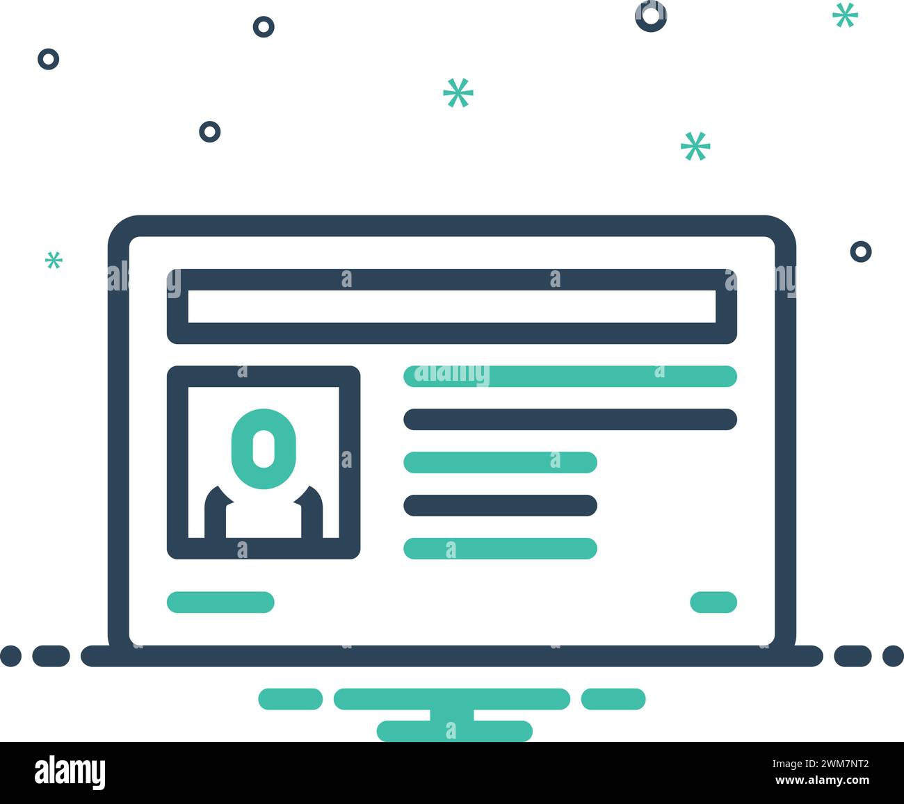 Icon for license,permit Stock Vector Image & Art - Alamy