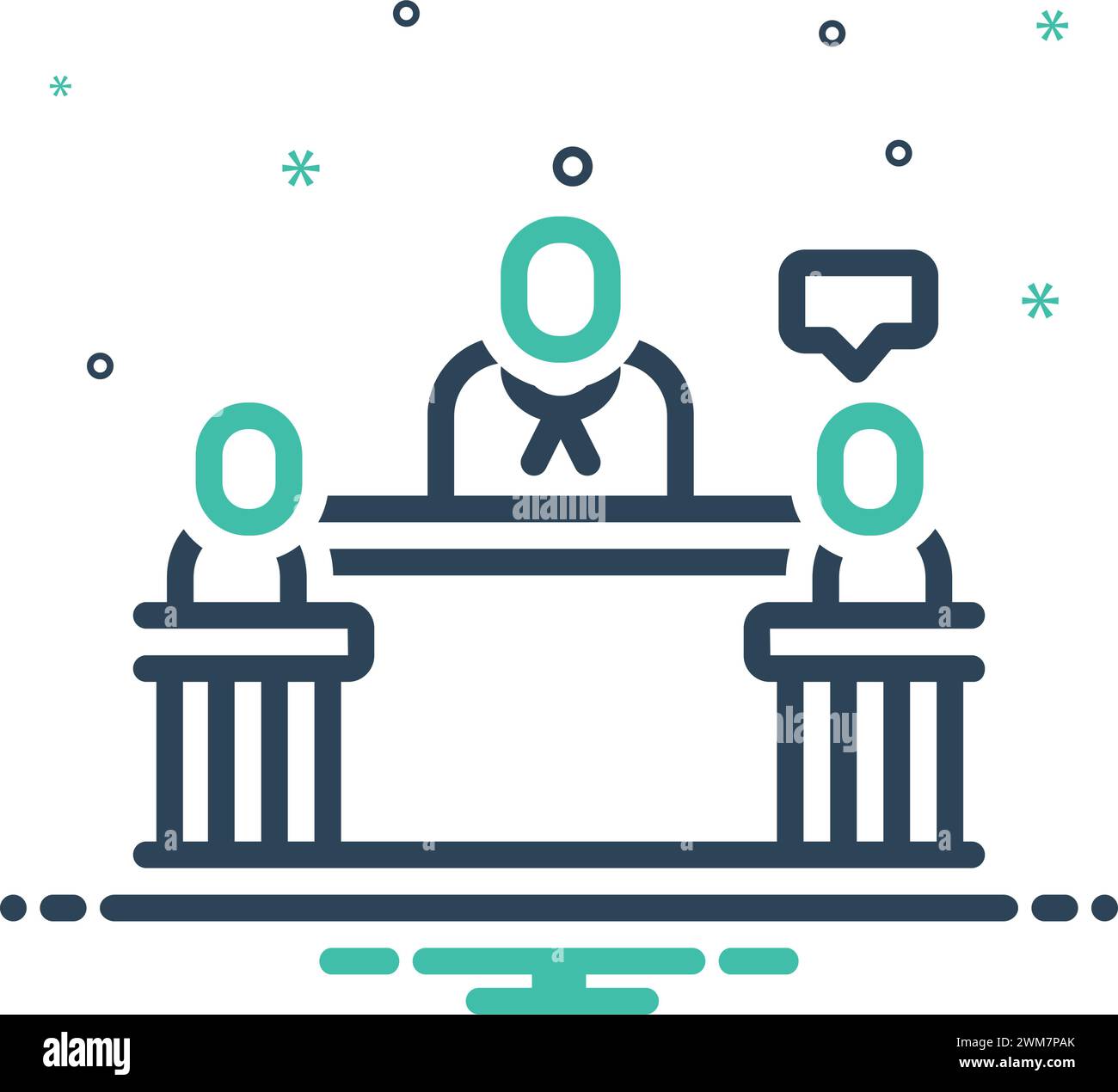 Witnesses Stock Vector Images - Alamy