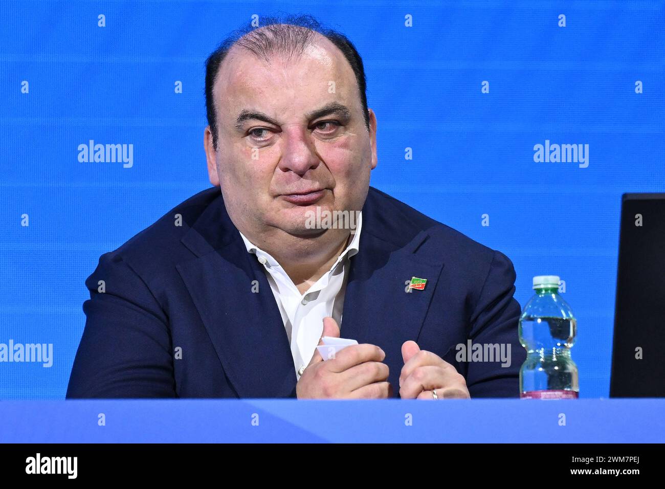 Rome, Italy. 24th Feb, 2024. Fulvio Martusciello during the National ...