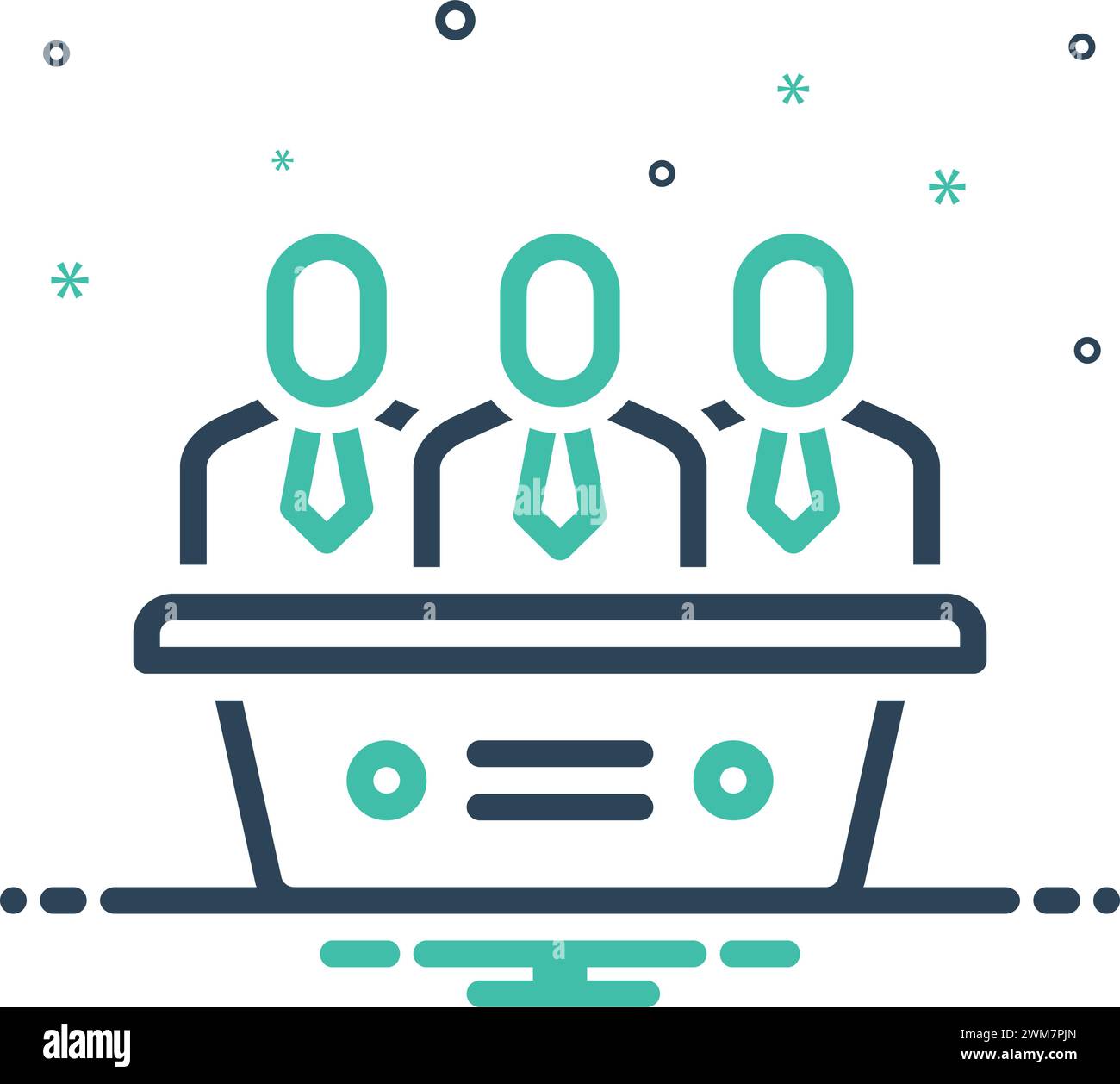 Jury duty illustration hi-res stock photography and images - Alamy