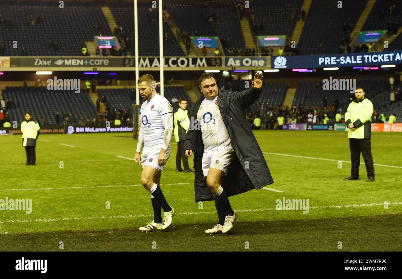 Scottish Gas Murrayfield Stadium. Edinburgh, UK. 24th Feb, 2024. UK.The ...