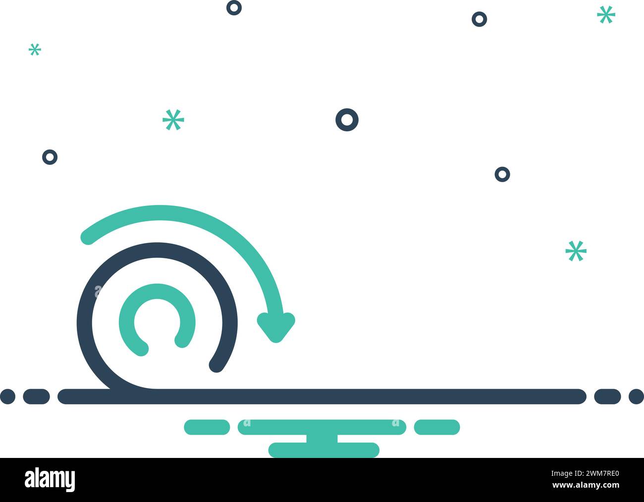 Icon for rolling,roller Stock Vector Image & Art - Alamy