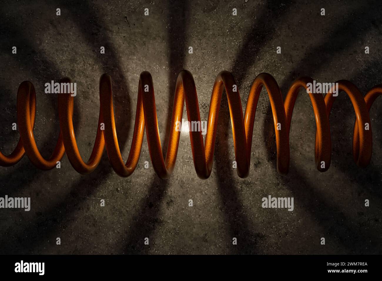 Coil spring hi-res stock photography and images - Alamy