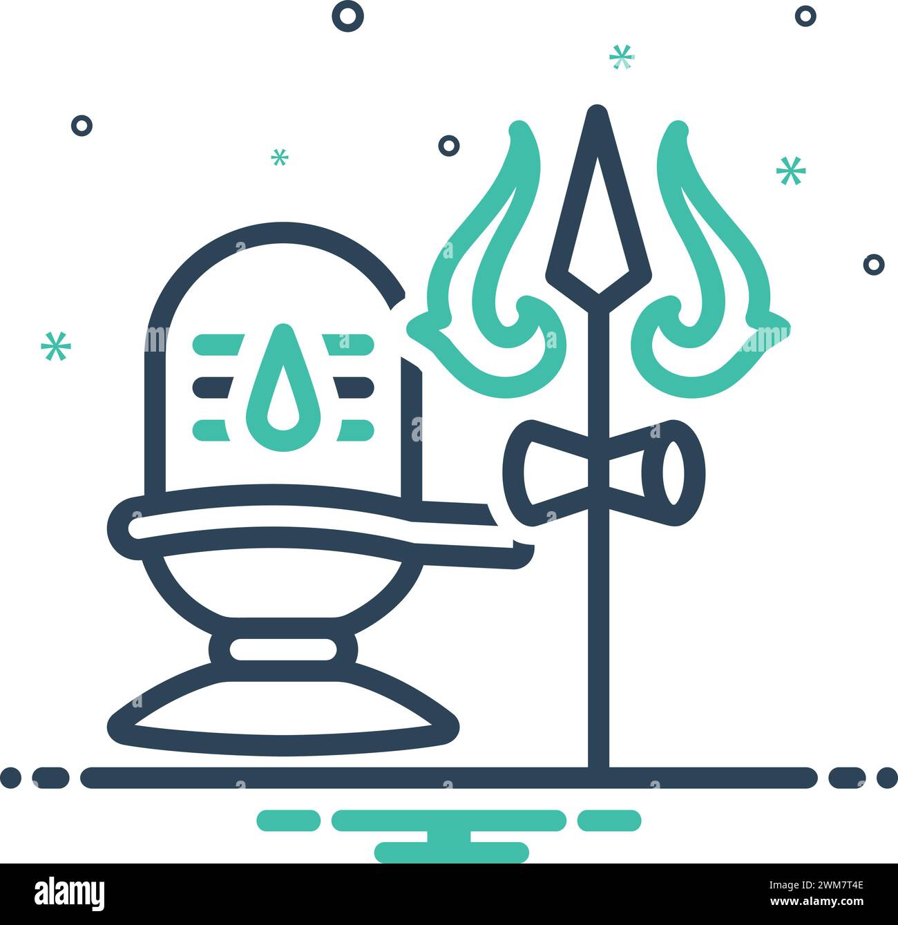 Lord shiva lingam Stock Vector Images - Alamy