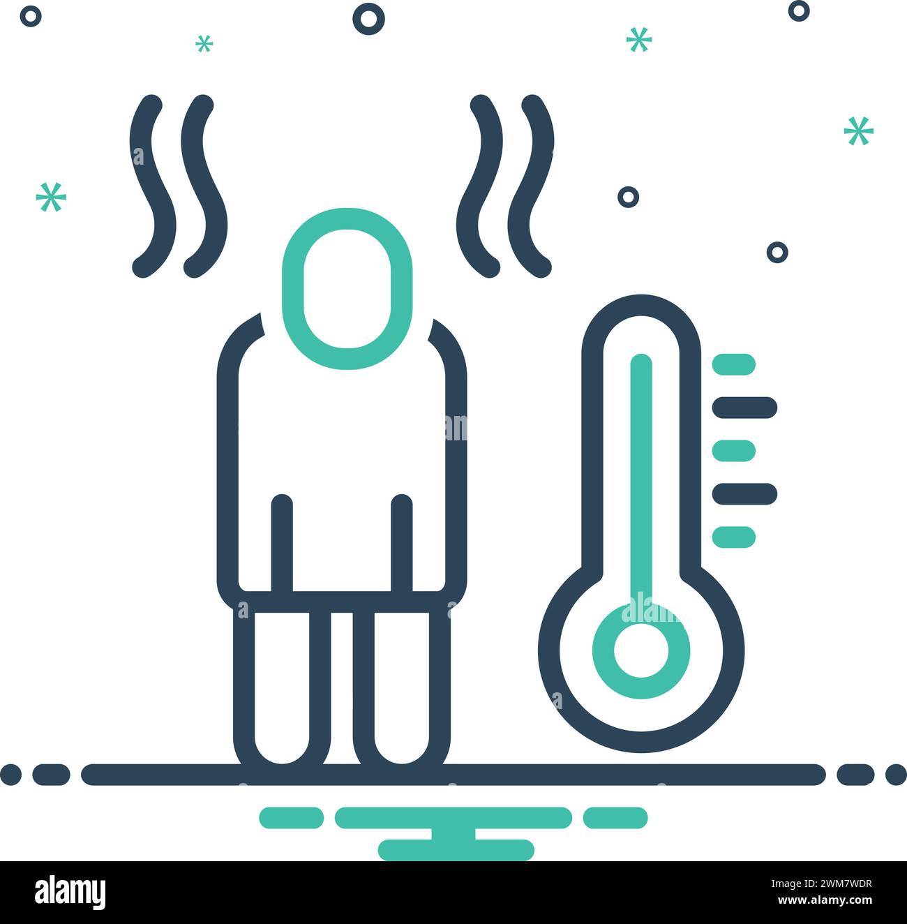 Icon for fever,high Stock Vector Image & Art - Alamy