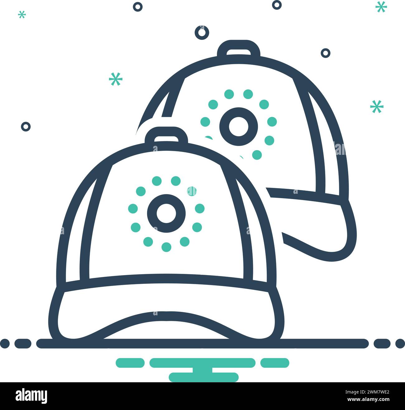 Caps headgear Stock Vector Images - Alamy