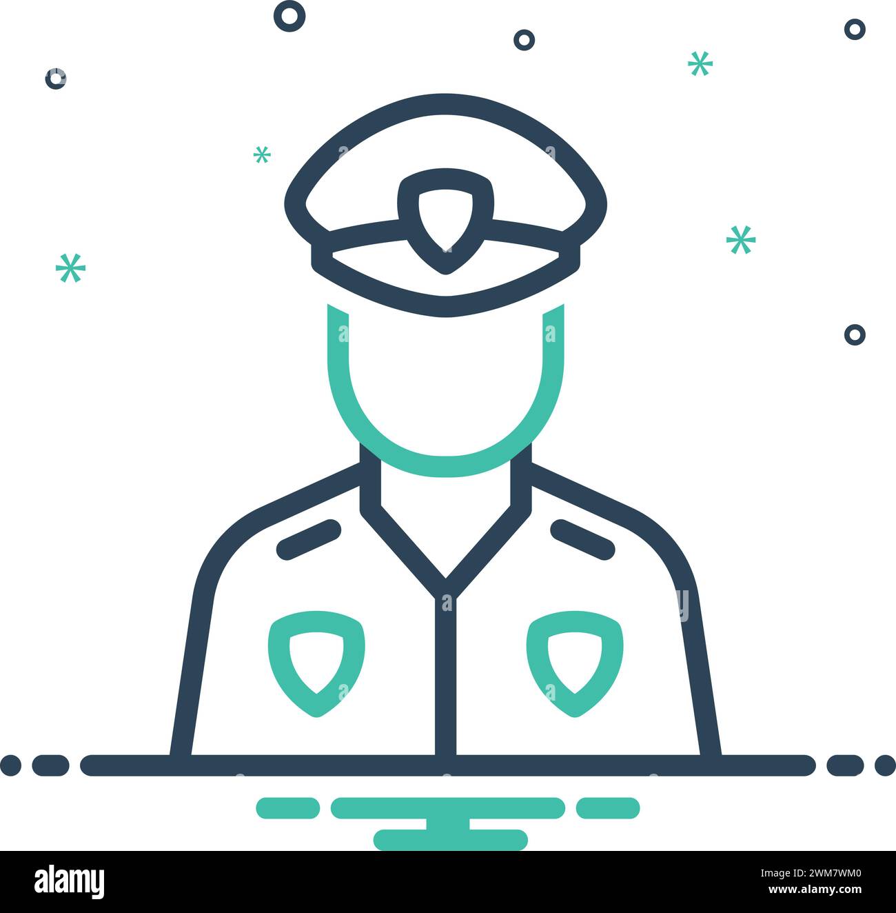 Icon for guards,warden Stock Vector Image & Art - Alamy