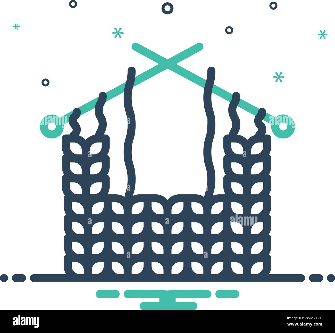 Icon for knitting,knitwork Stock Vector Image & Art - Alamy