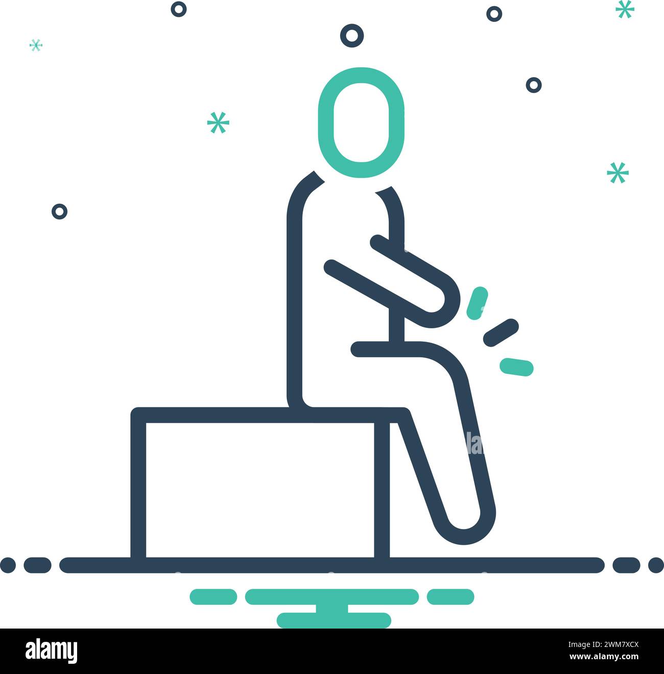 Pain agony Stock Vector Images - Alamy