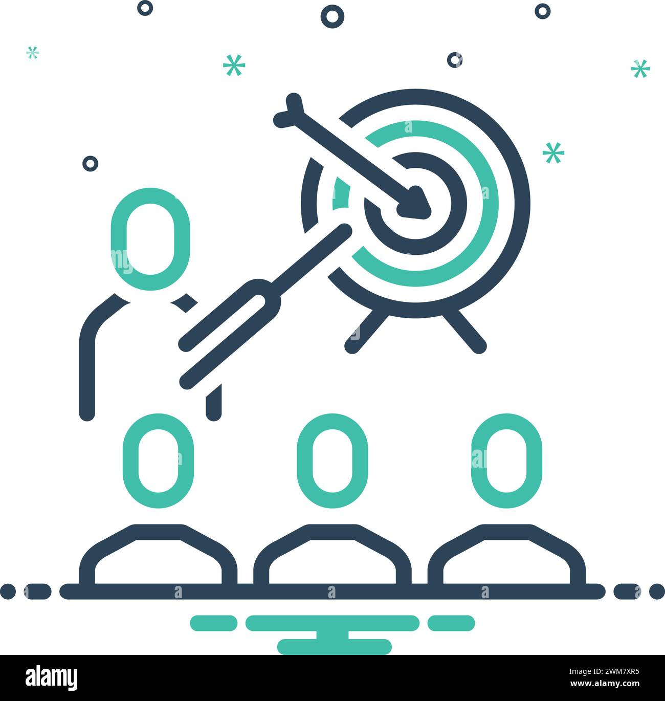 Instructor trainer Stock Vector Images - Alamy