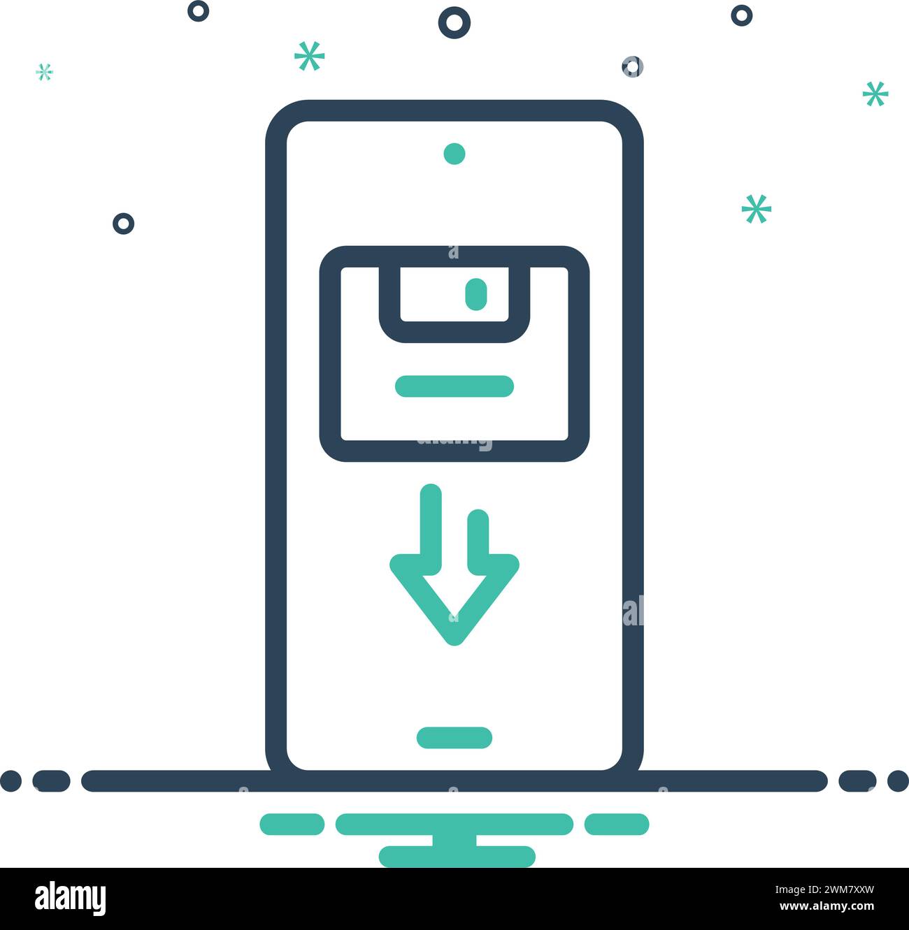 Icon for saved,secure Stock Vector Image & Art - Alamy