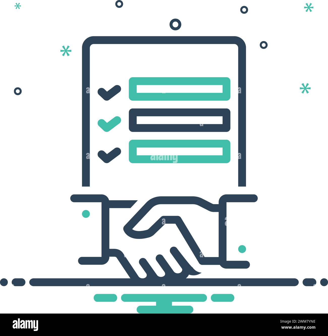 Proposal and contract Stock Vector Images - Alamy