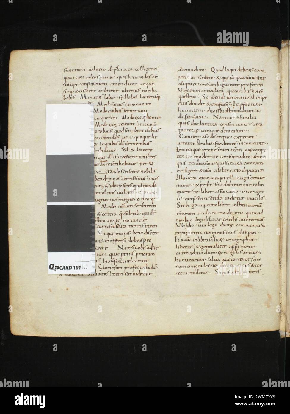 Cod. 330, QP card on page – Composite manuscript Orthography and ...