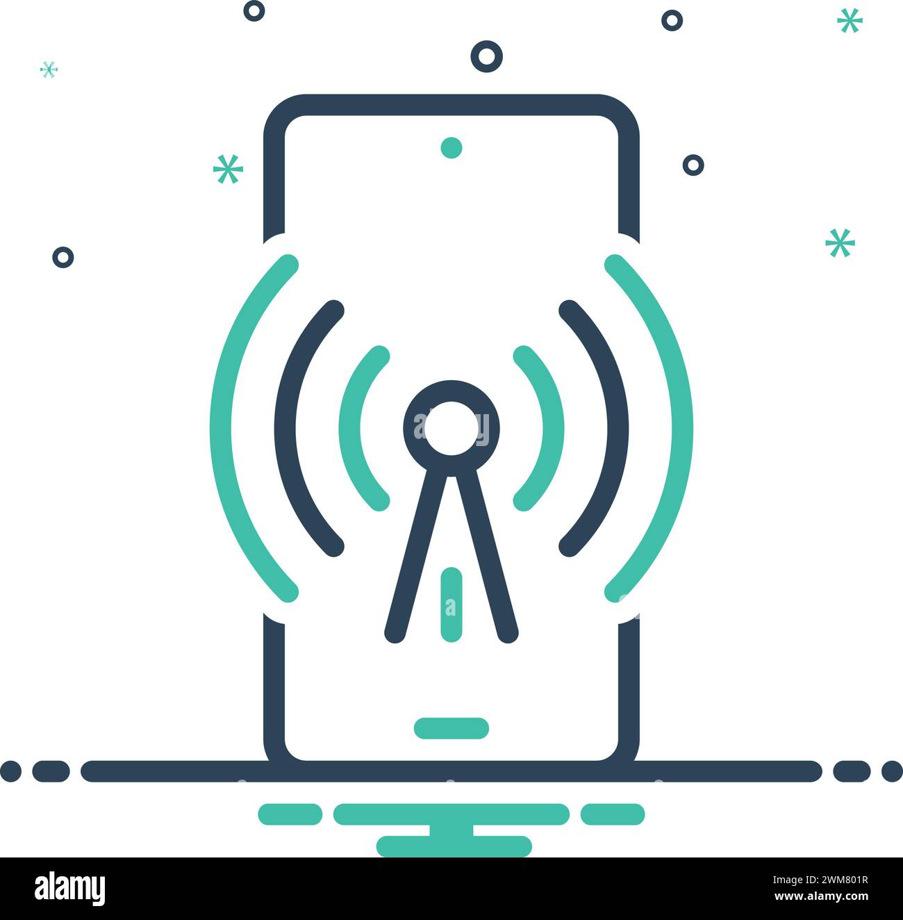 Transmission of signals Cut Out Stock Images & Pictures - Alamy