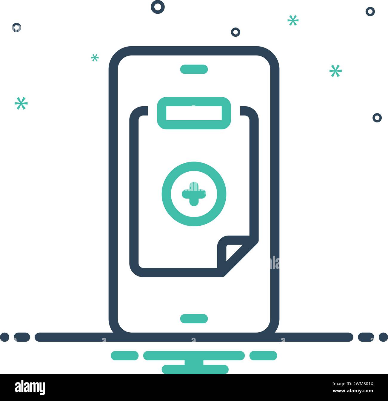 Icon for add,attach Stock Vector Image & Art - Alamy