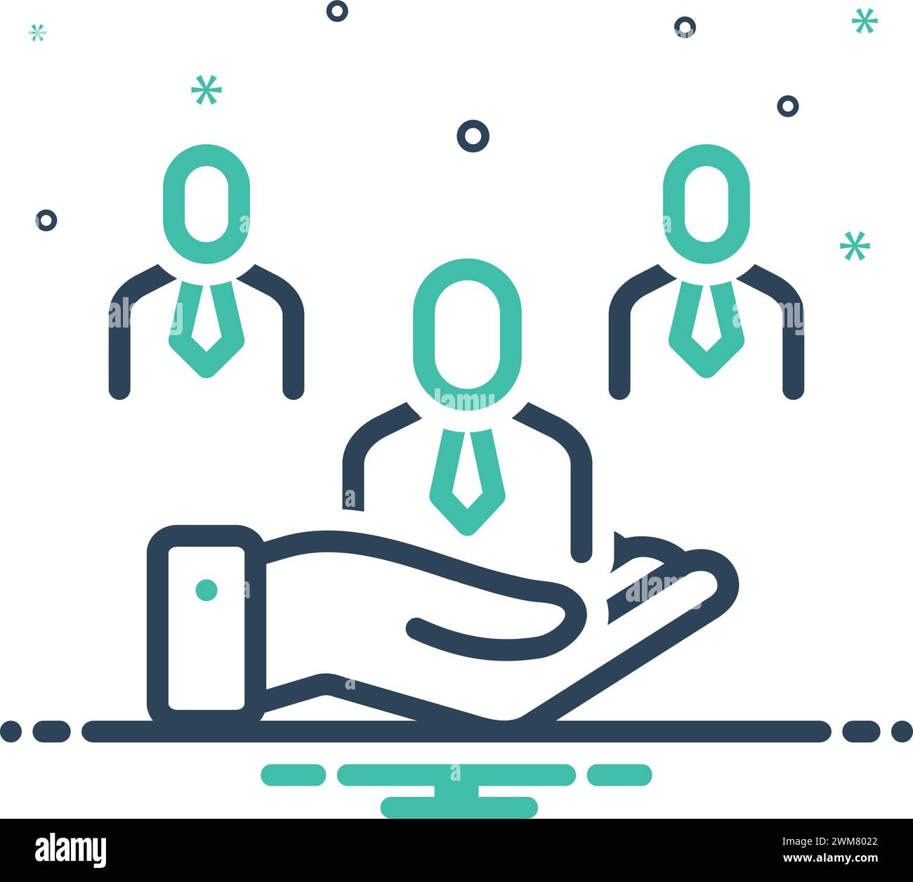 Position placement Stock Vector Images - Alamy