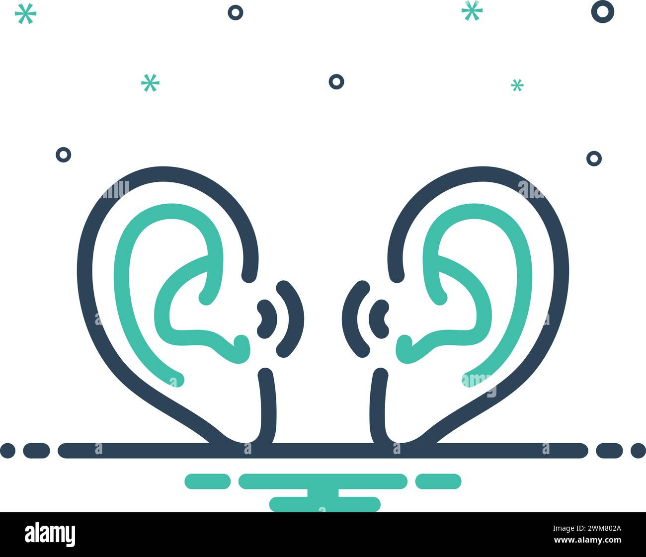 Hearing ears Stock Vector Images - Alamy