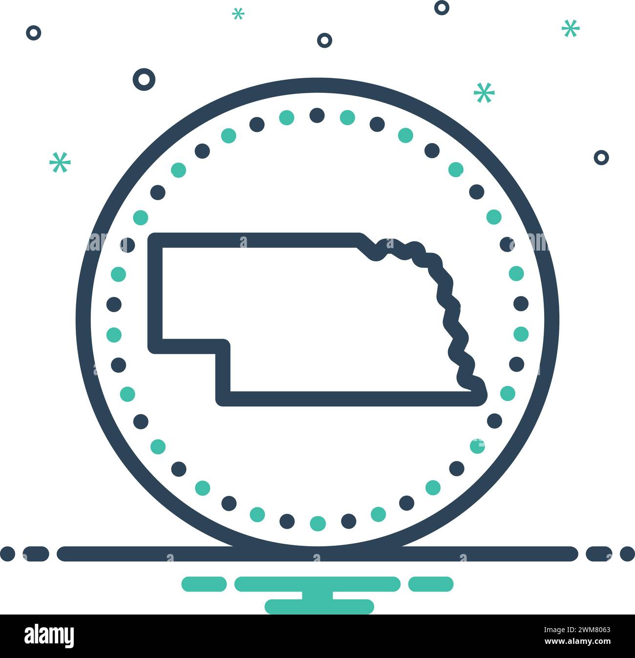 Nebraska america Stock Vector Images - Alamy