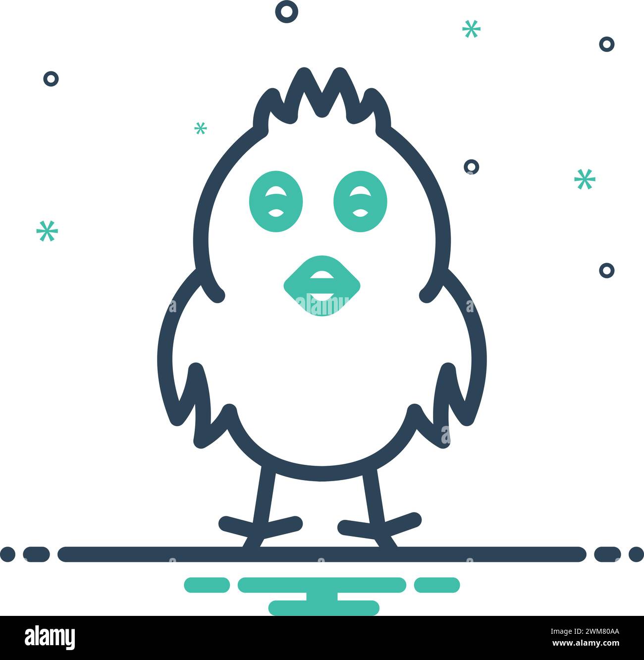 Chicks chicken Stock Vector Images - Alamy