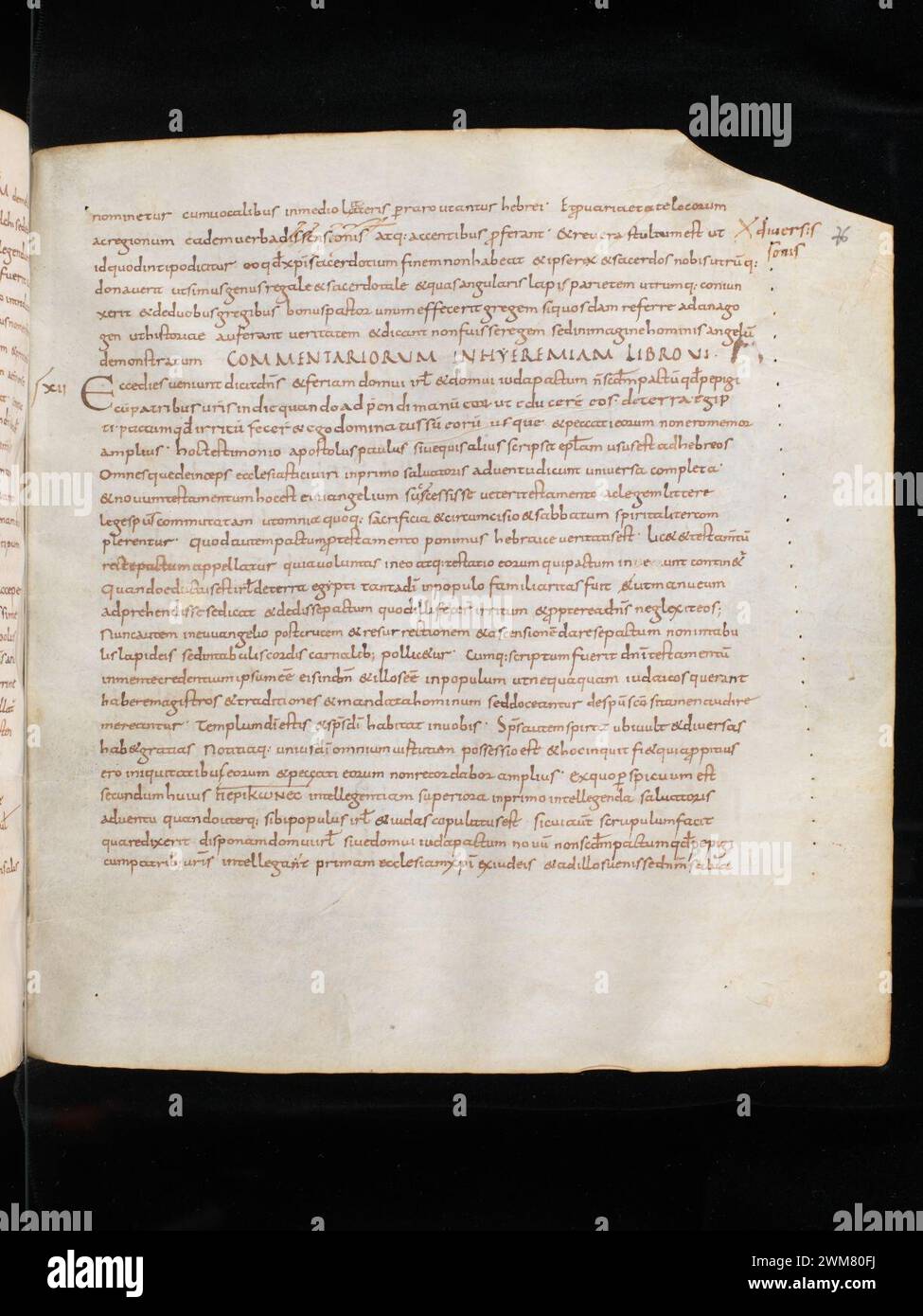 Cod. 344, f. 76r – Florus Lugdunensis Sententiae epistolarum beati ...