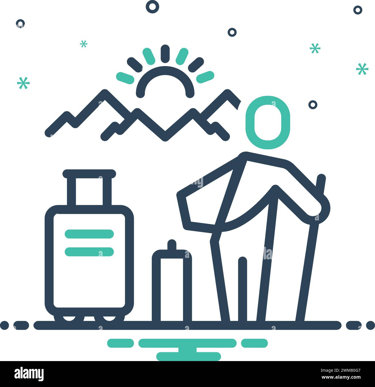 Icon for tourist,sightseer Stock Vector Image & Art - Alamy