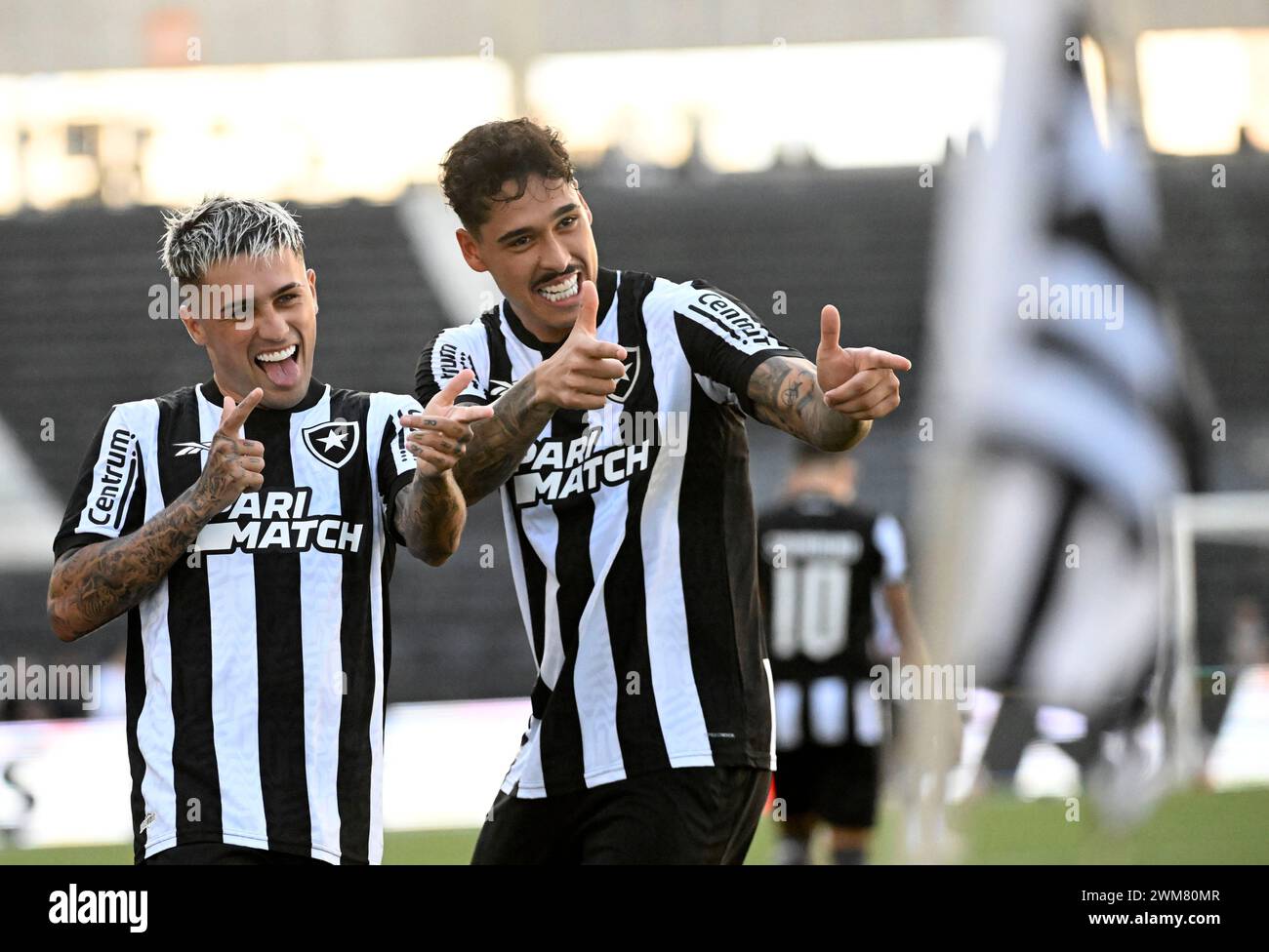 Rio de Janeiro-Brazil, February 24, 2024, Brazilian football, match ...