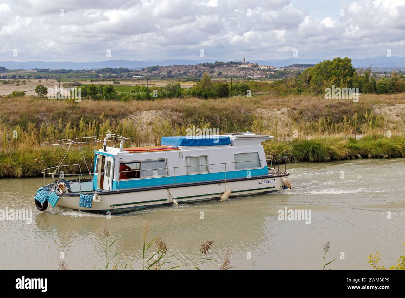 Navigation on the Canal du Midi between the Malpas Tunnel and the ...