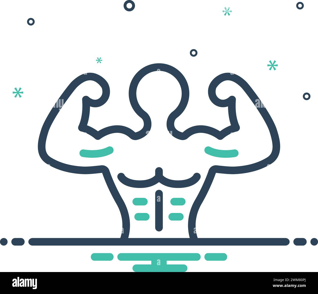 Physical fit Stock Vector Images - Alamy