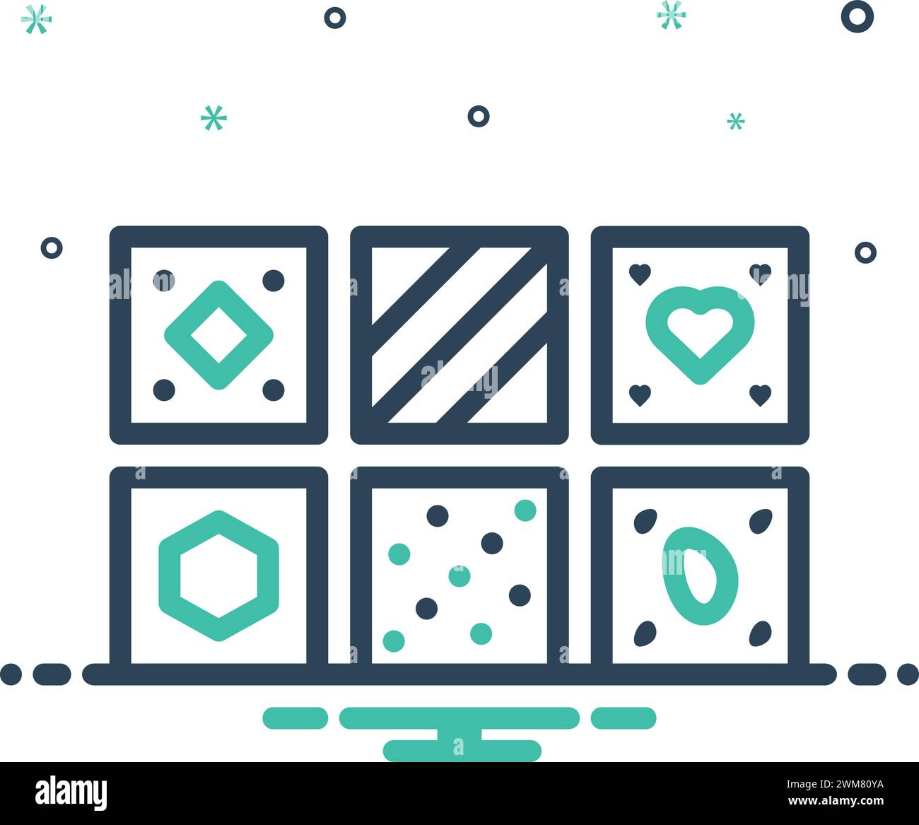 Icon for tiles,stones Stock Vector Image & Art - Alamy