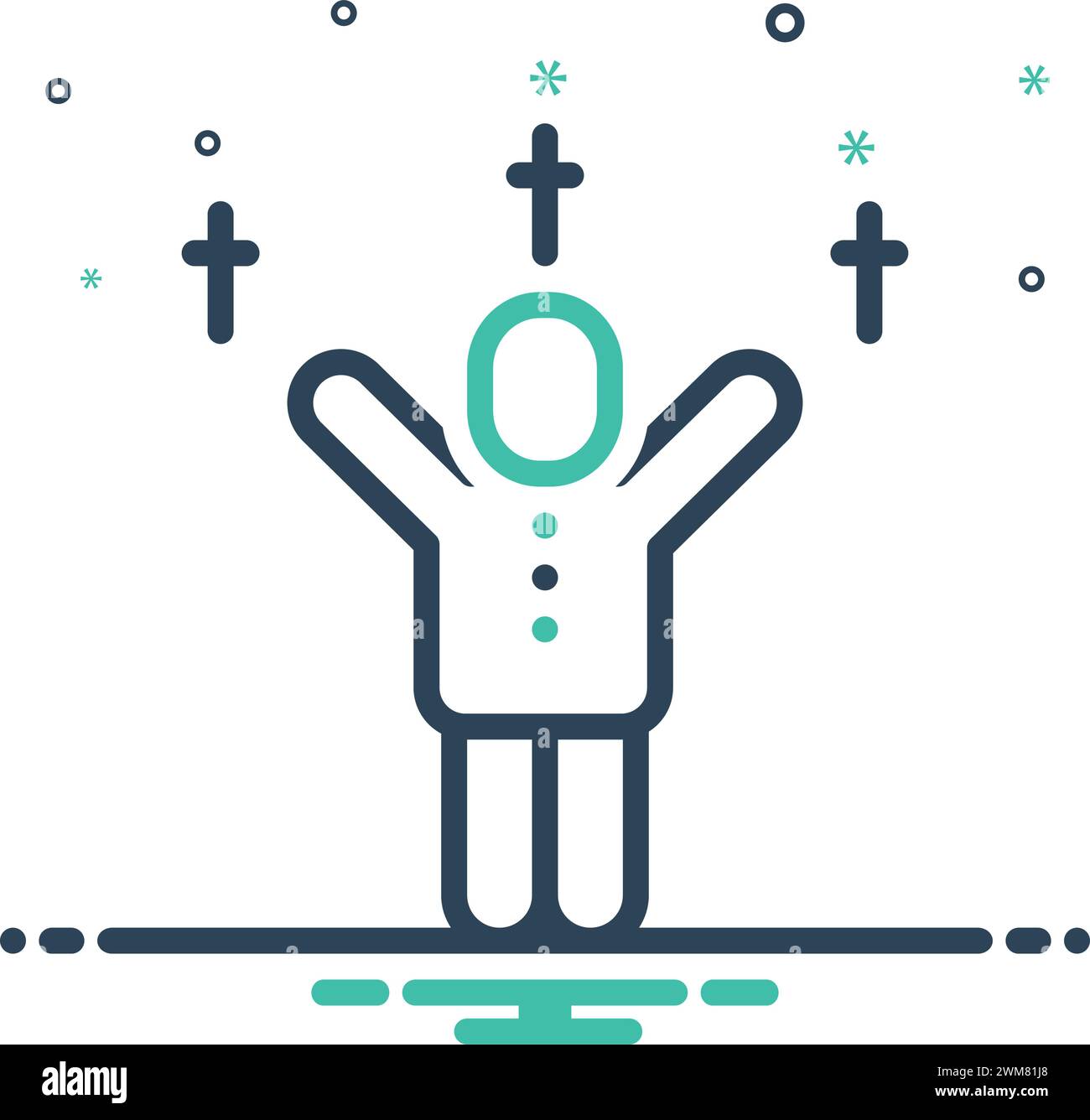 Veneration Stock Vector Images - Alamy