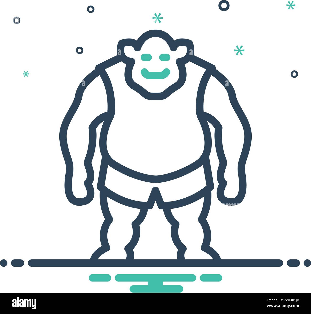 Huge creatures Stock Vector Images - Alamy