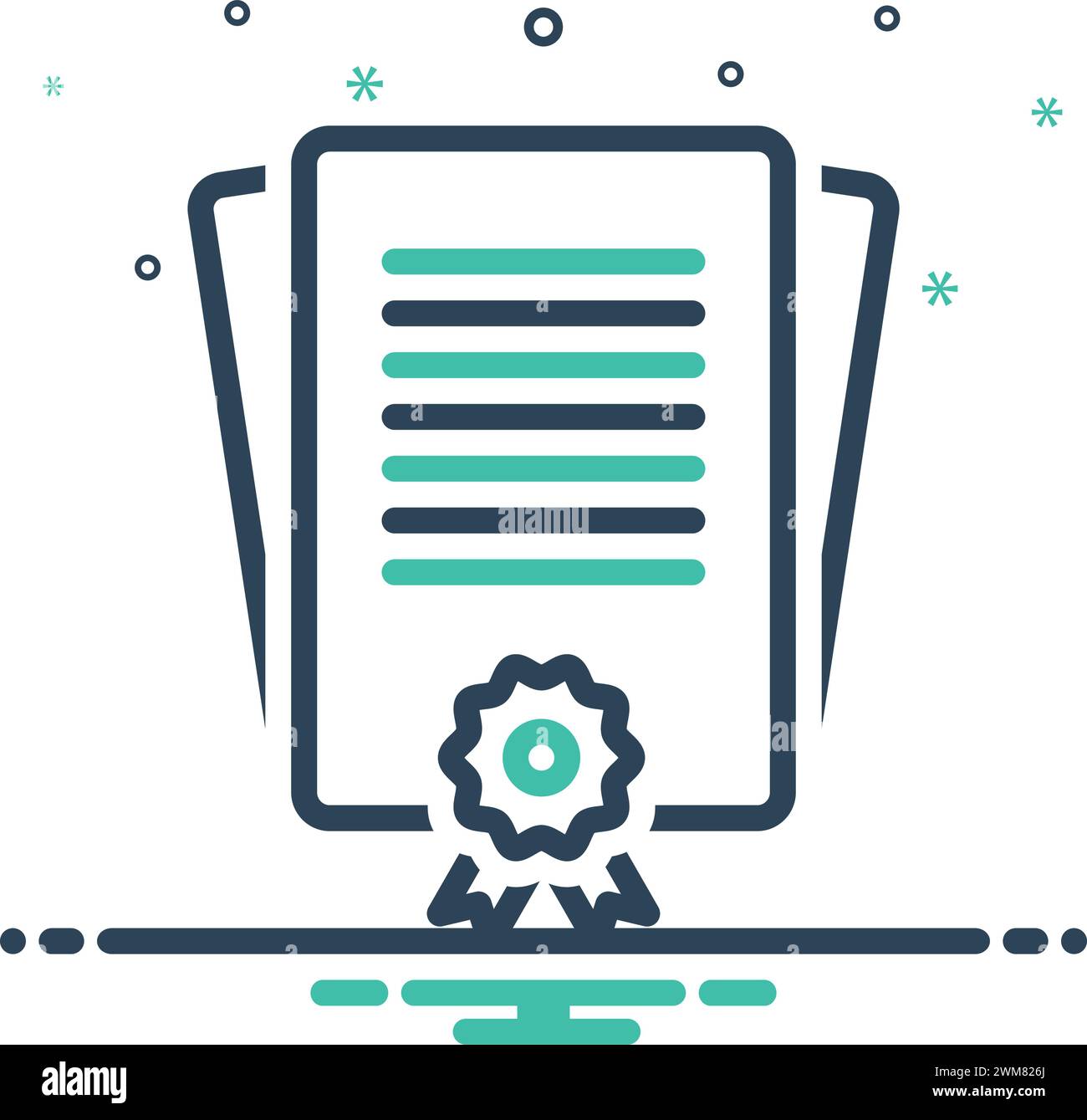 Icon for license,permit Stock Vector Image & Art - Alamy