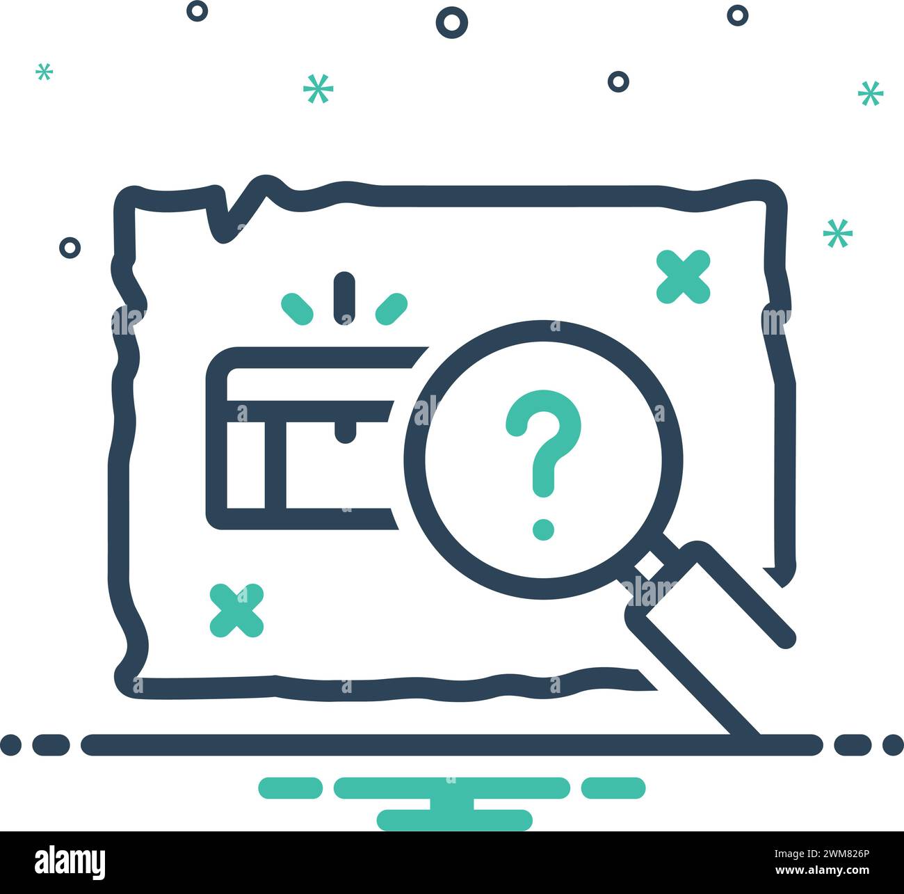 Map quest Cut Out Stock Images & Pictures - Alamy