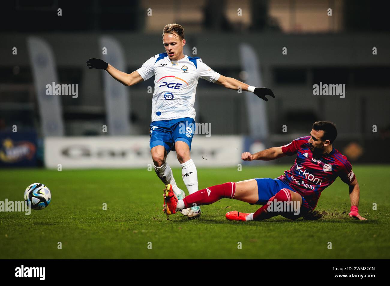 2024.02.24 Mielec Pilka nozna PKO Ekstraklasa 2023/2024 Stal Mielec ...