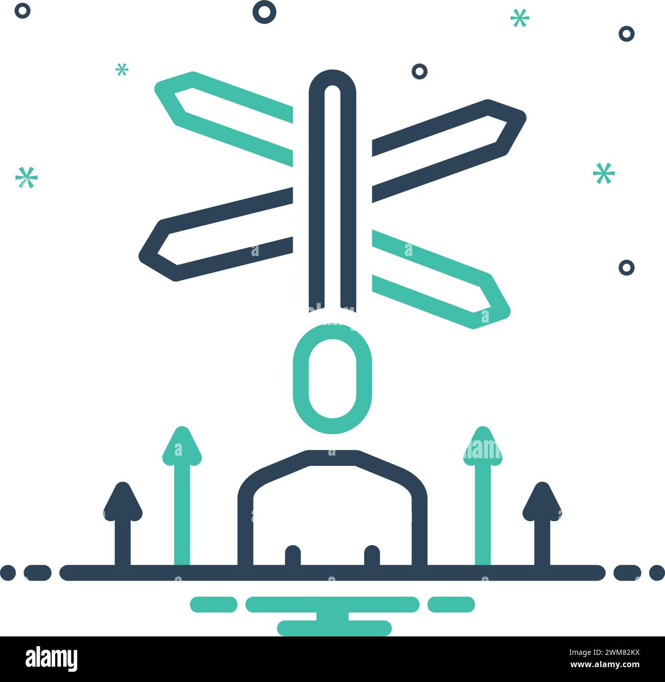 Icon for careers,path,way Stock Vector Image & Art - Alamy