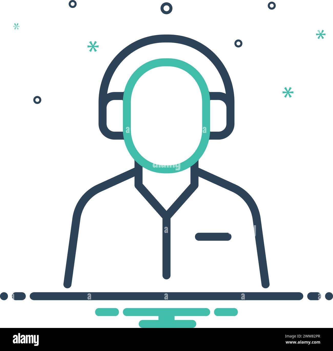 Icon for listening,person Stock Vector Image & Art - Alamy