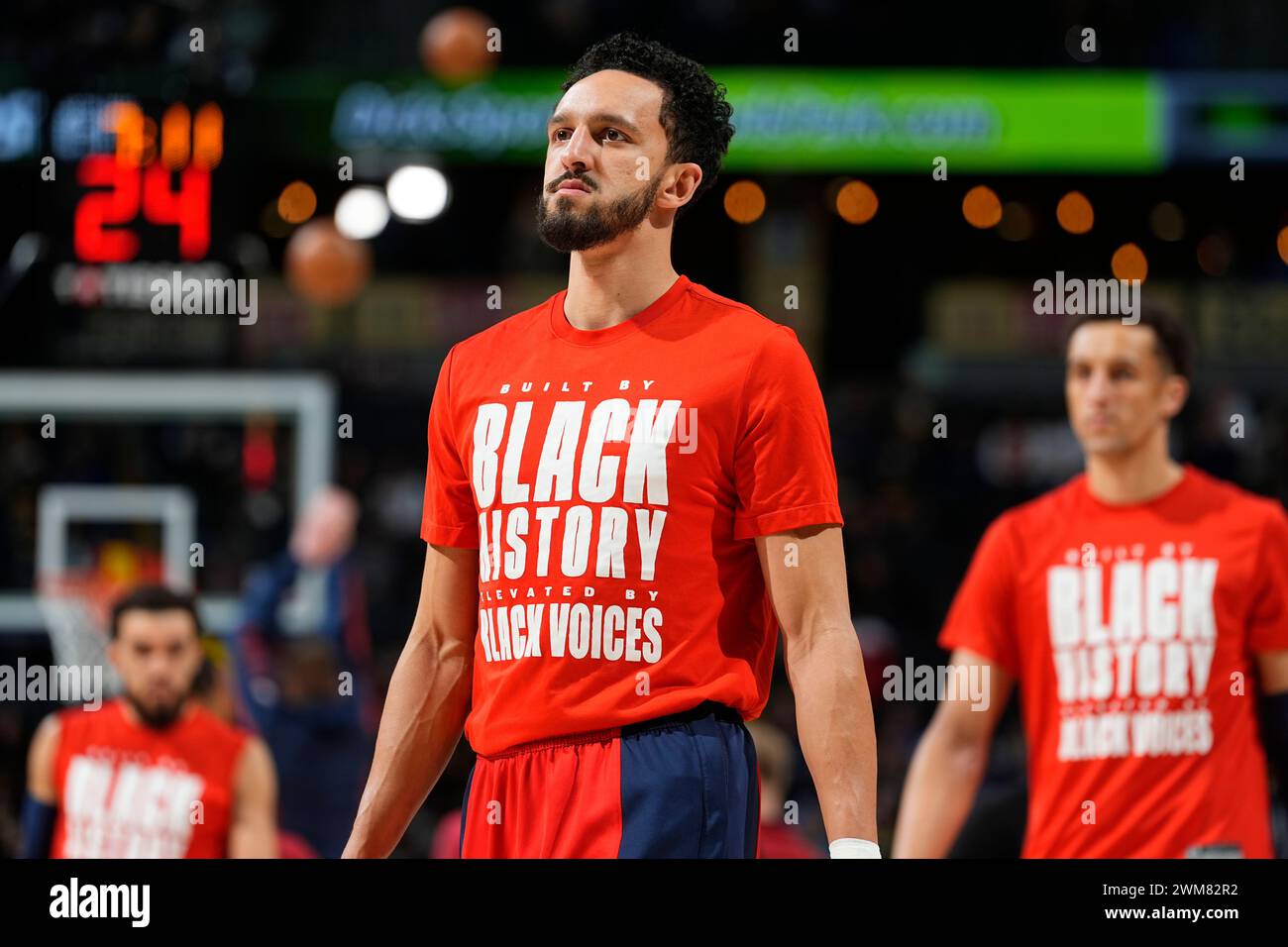 Washington Wizards guard Landry Shamet (20) in the first half of an NBA ...